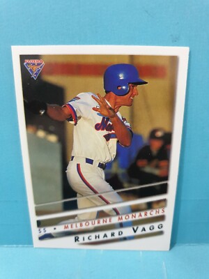 Richard Vagg🏆 1995 Futera #83 ABL MONARCHS Baseball Card 🏆 FREE POST ...