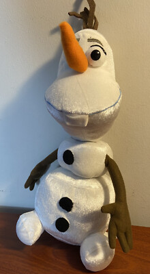 Disney Frozen Olaf Talking Plush Pull Apart Snowman Stuffed Toy Doll ...