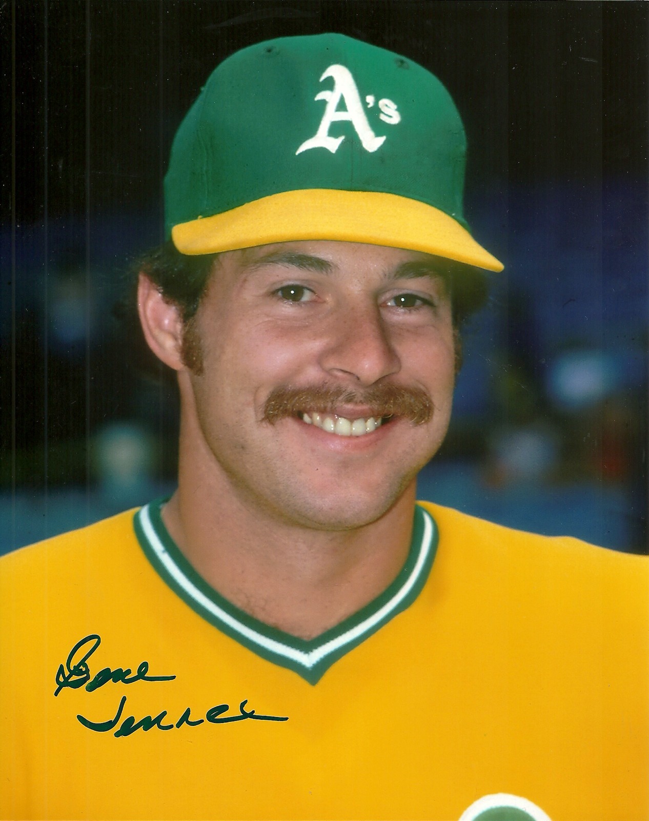 GENE TENACE OAKLAND A'S SIGNED AUTO 8x10 PHOTO W/COA SMILING | eBay