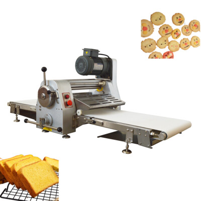 110V Commercial Dough Sheeter Roller Cake Bread Maker Crisp Pastry ...