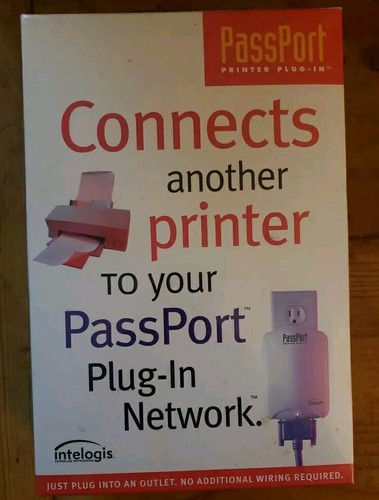 Intelogis Passport Printer Plug-in Windows 95/98 652064010305| eBay