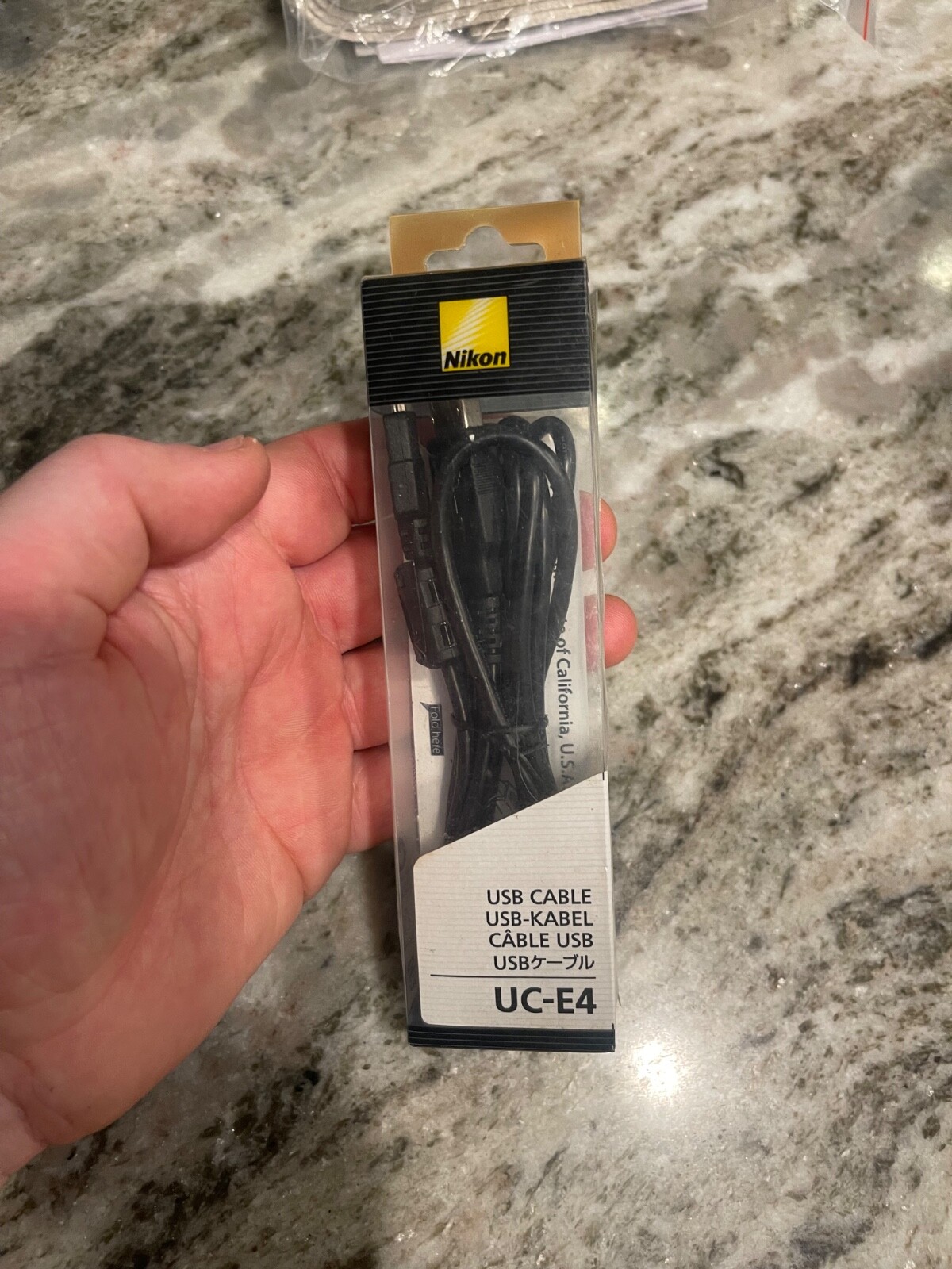 Nikon OEM UC-E4 USB Cable Part#25262 for D70 D90 D3000 D3100 D7000 Fast ...