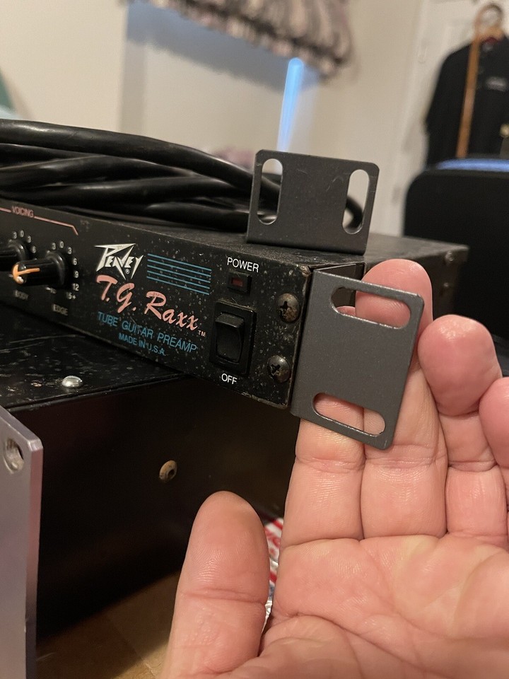 Vintage USA Made Peavey TG Raxx Tube Preamp Peavey Rack Mount Guitar ...