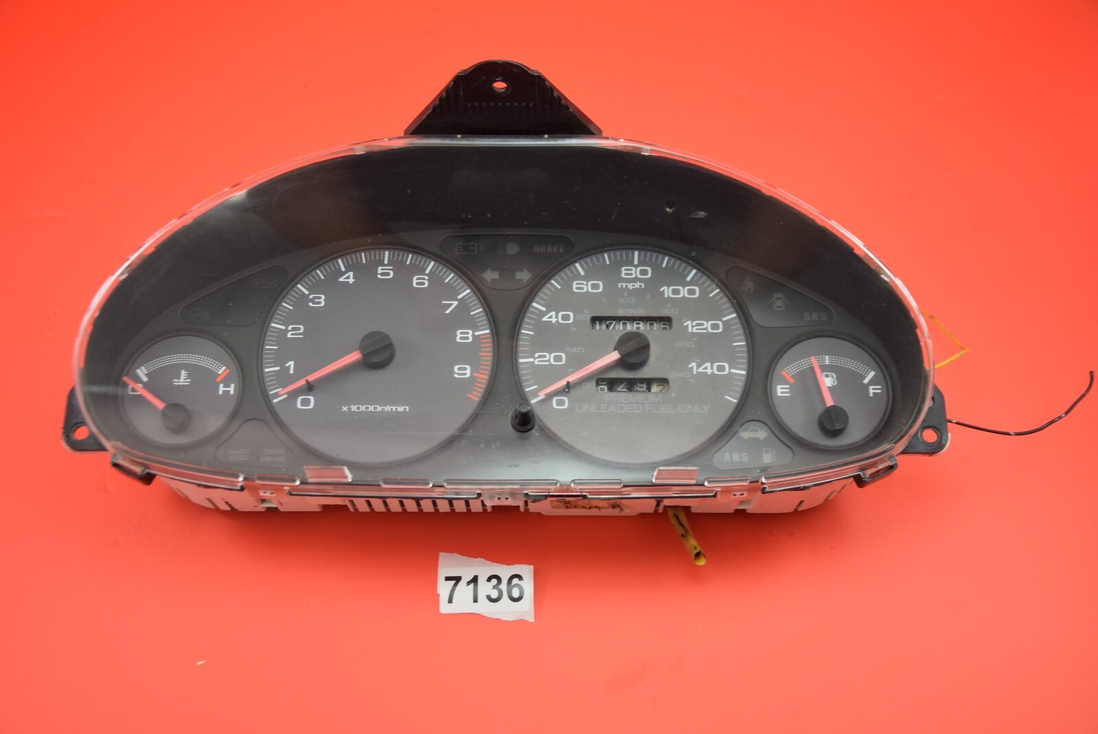 C1 94-01 ACURA INTEGRA INSTRUMENT GAUGE CLUSTER RS GS LS GSR 170K 9K ...