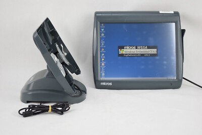Micros WorkStation 5A Point of Sale System With Stand | eBay
