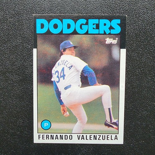 1986 Topps #630 Fernando Valenzuela Los Angeles Dodgers EX-NM | eBay