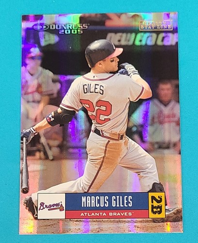 2005 Donruss Stat Line Season #'rd /61 #99 Marcus Giles Atlanta Braves ...