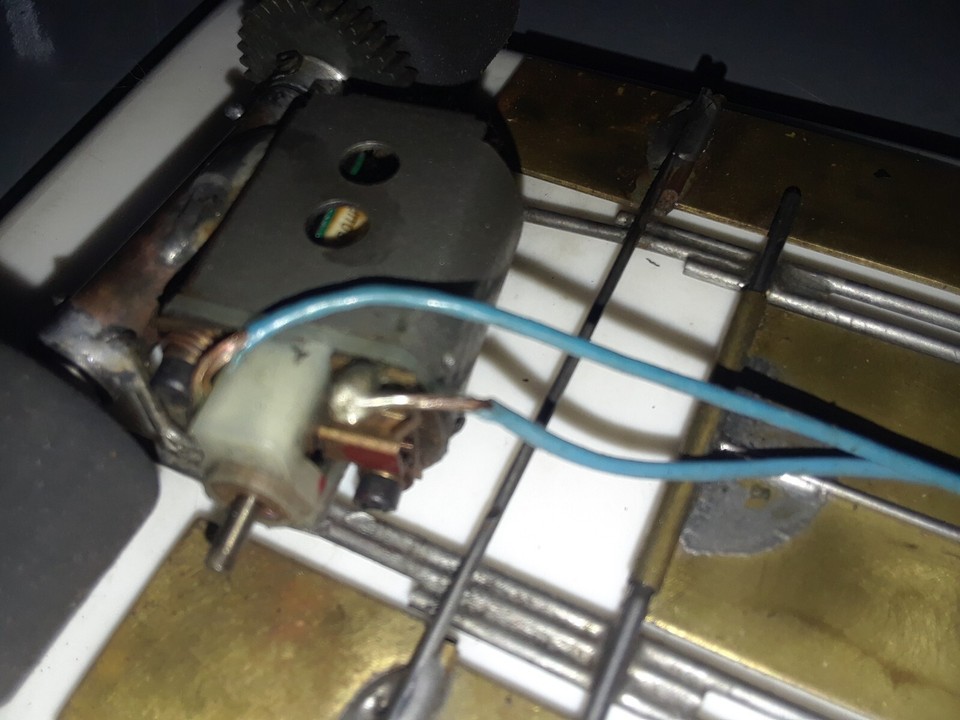 1/24 vintage slot car. brass & wire chassis.mura tested on wood track ...