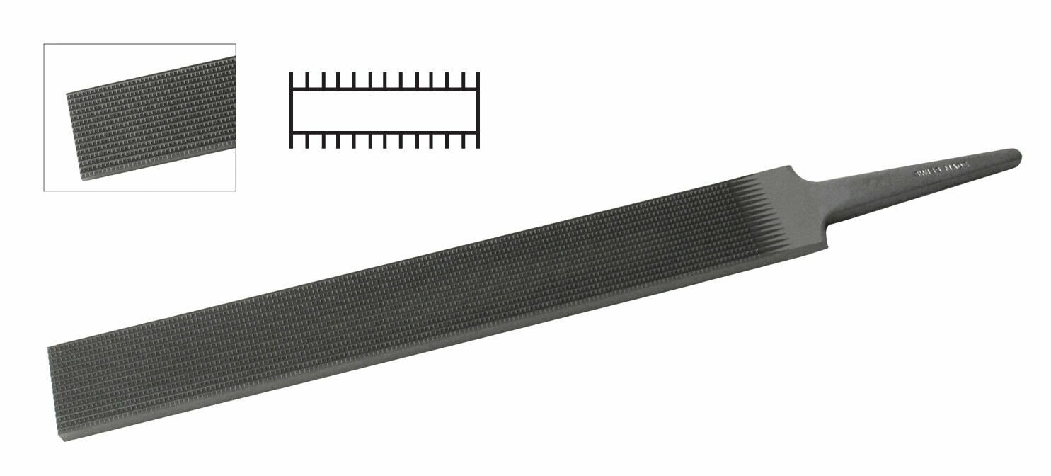 Glardon Vallorbe Swiss Checkering 6" Hand File Extra Course Cut #00 ...