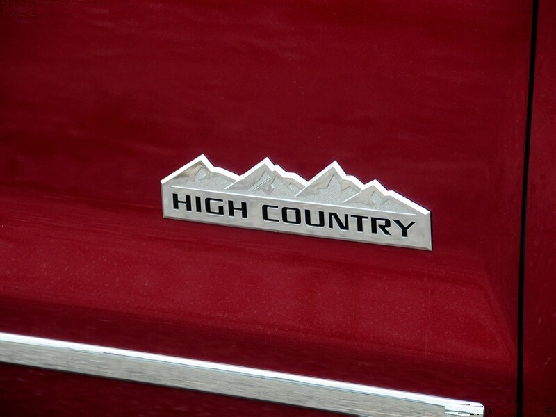 3x OEM HIGH COUNTRY Emblem Badge door tailgate for Silverado Black Red ...