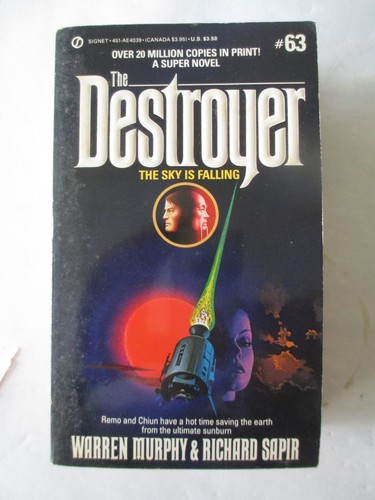 the Destroyer Remo Williams Murphy Sapir books your choice 2.49 + flat ...