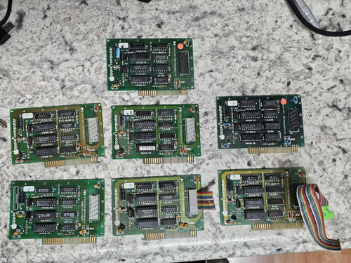Lot of 7 Apple II 655-0101-D 5.25" Floppy Drive I/O Board Vintage ...