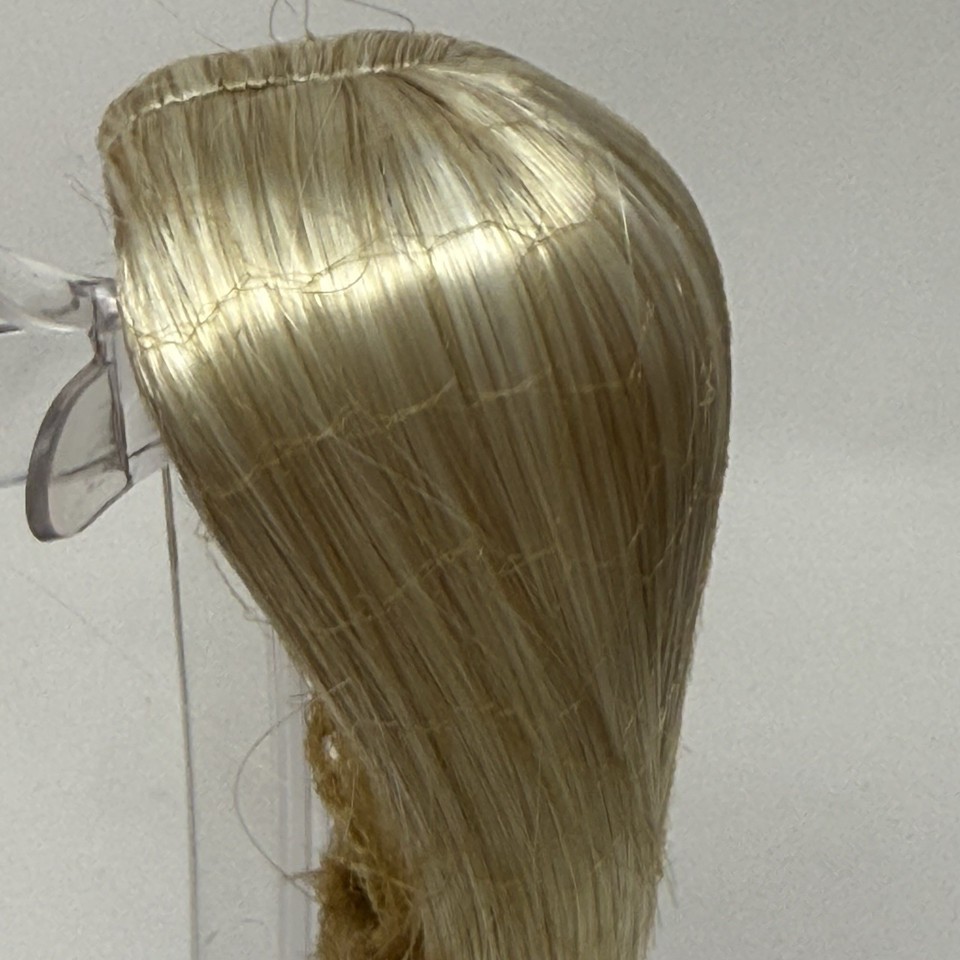 Mattel Barbie You Create Barbie Basics Kit #2 Blonde Long Wig For Doll ...