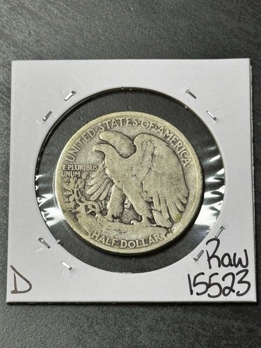 1927 S Walking Liberty Half Dollar VG Very Good Better Date Coin ...