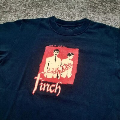 vtg Finch Band Black T-Shirt Cotton Full Size Unisex S-5XL | eBay