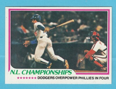 1978 Topps # 412 Dodgers Overpower Phillies in Four -- Box 713-495 | eBay