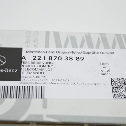 NEW MERCEDES-BENZ GL X166 REMOTE CONTROL A2218703889 221-870-38-89 | eBay