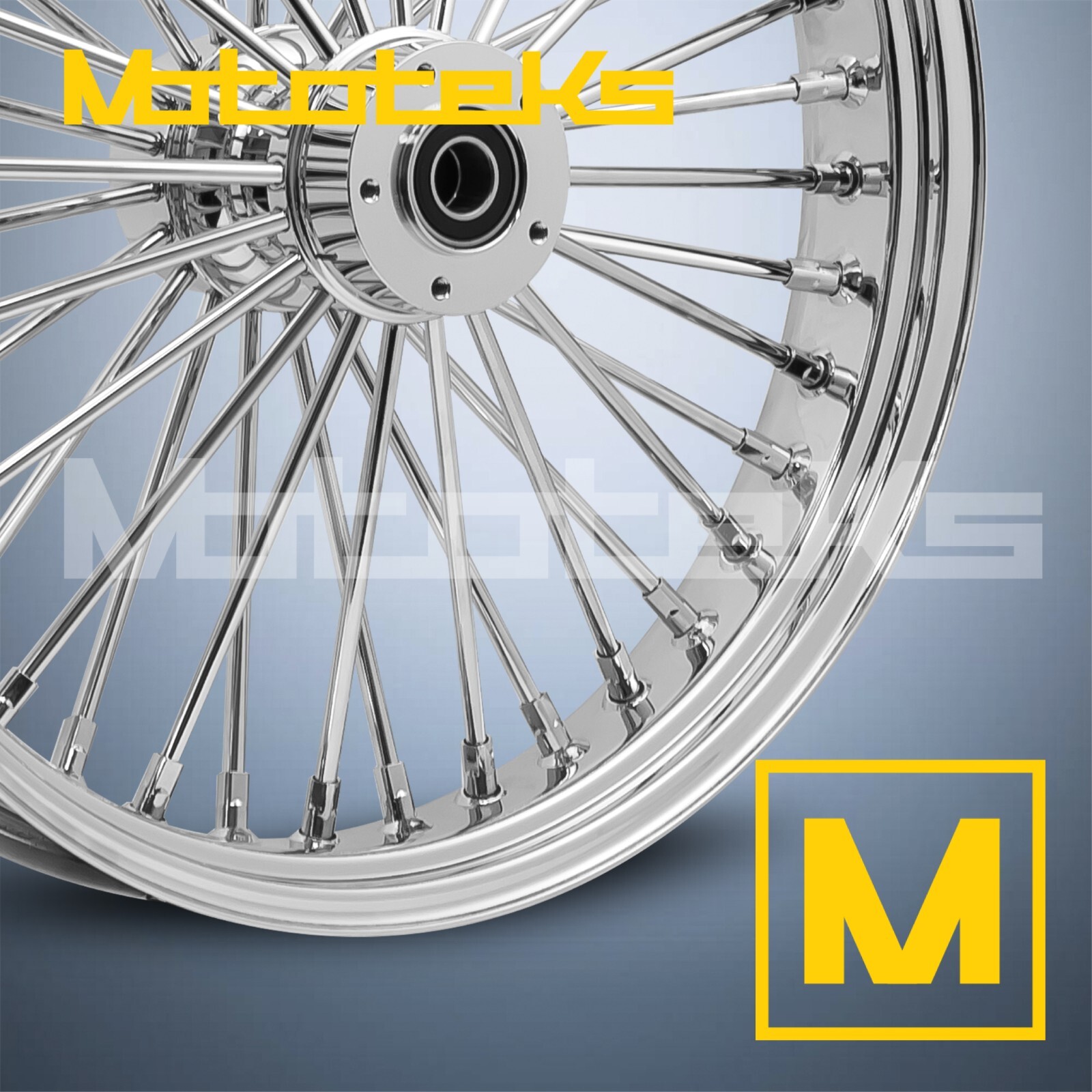 23X3.5 FAT SPOKE WHEEL 40 STAINLESS SPOKES FOR HARLEY SOFTAIL MODELS ...