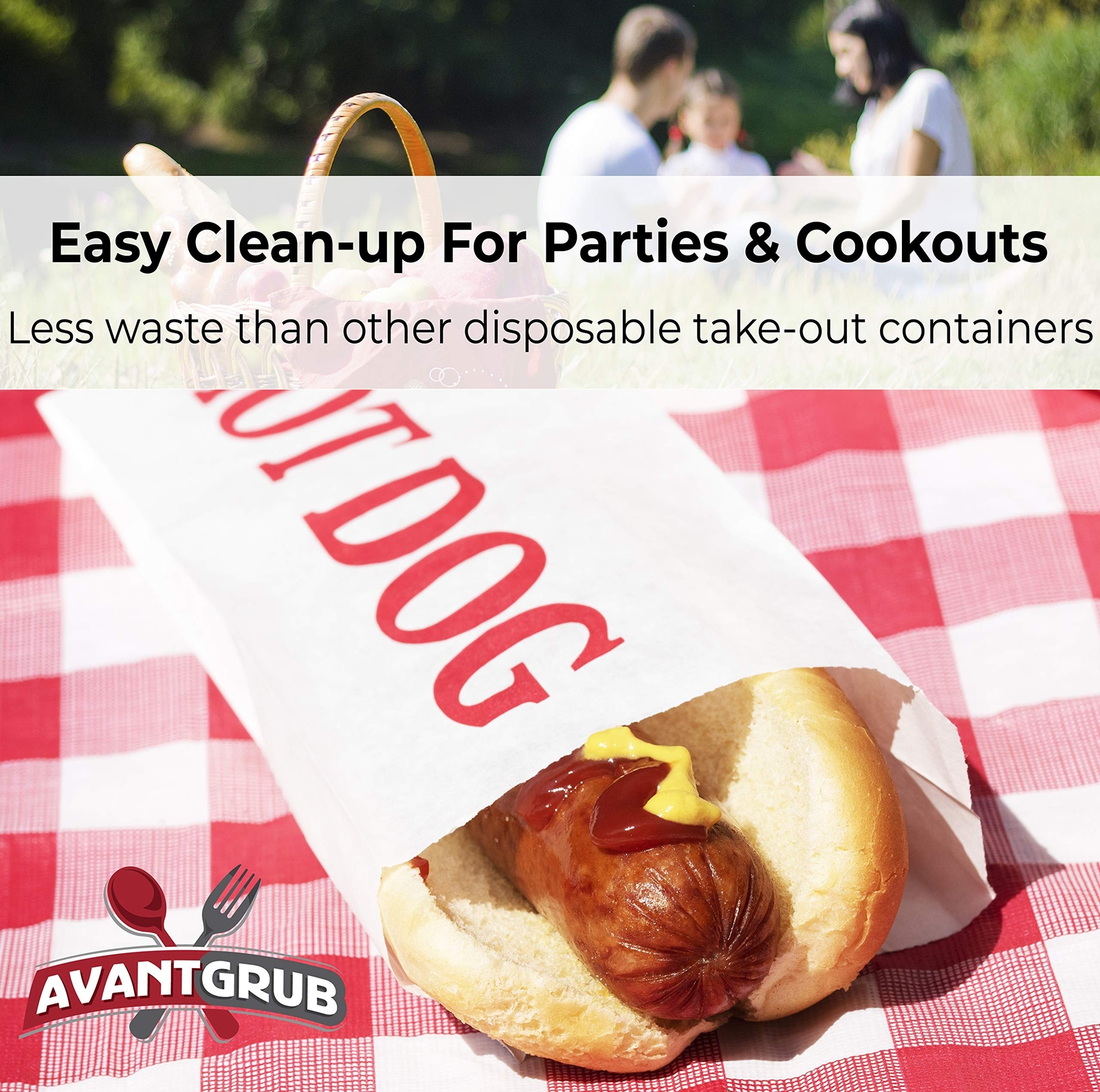 Retro Ecofriendly Hotdog Wrapper Sleeves 75 Pack. Super Durable And ...