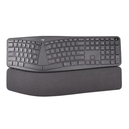 🔥READ Logitech ERGO K860 Wireless Bluetooth Ergonomic Keyboard NO LOCK ...