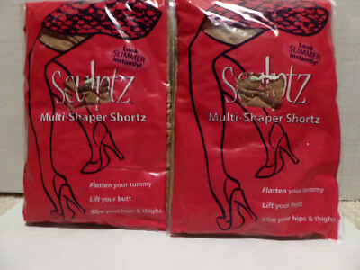 2 Pr. Sculptz Multi-Shaper Shortz Queen Nude | eBay