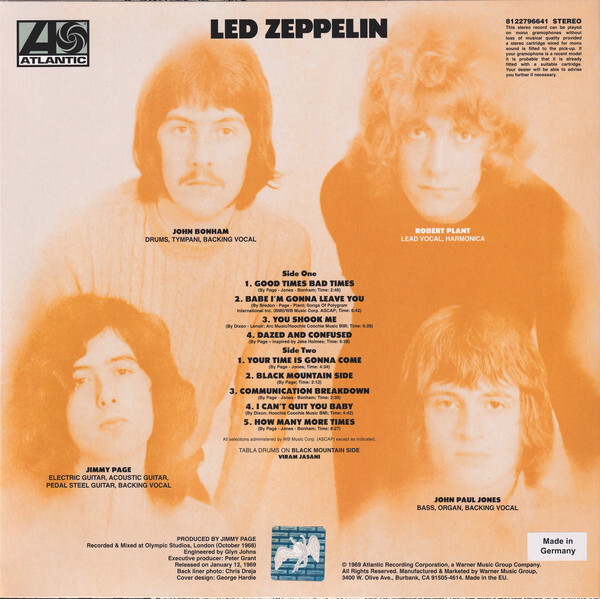 Led Zeppelin - Led Zeppelin *BRAND NEW 180GRAM VINYL* | eBay