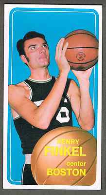 1970-71 Topps Basketball Card #27 Henry Finkel - See the close-up pics ...