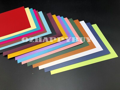 5X 250gsm A4 Pearlised Cardstock Pearlescent Shimmer Card Craft Paper ...