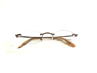 Linea Roma Eyeglasses Dinah Gunmetal Size 50mm Authentic | eBay