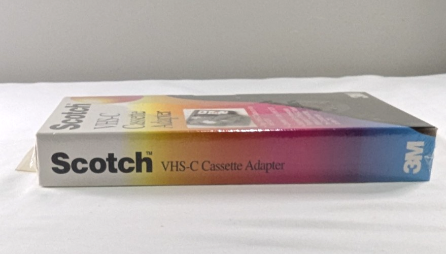Scotch 3M VHS-C Cassette Adapter | eBay