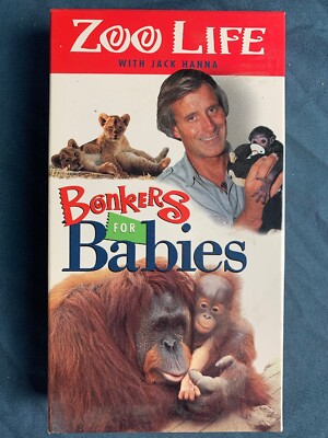 Zoo Life "Bonkers for Babies" Jack Hanna Time Life VHS Tape - Very Good ...