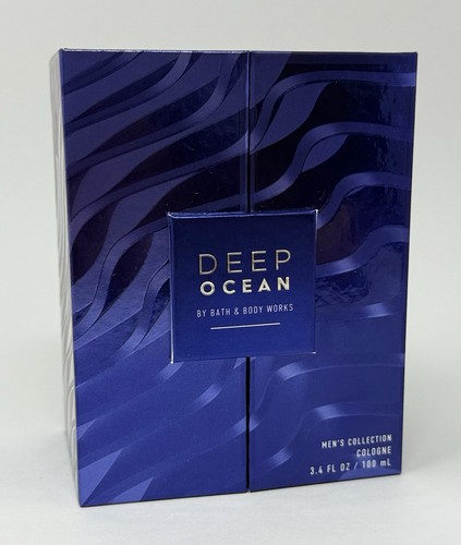 NEW Bath & Body Works Deep Ocean Men’s Collection Cologne Mist 3.4 oz ...