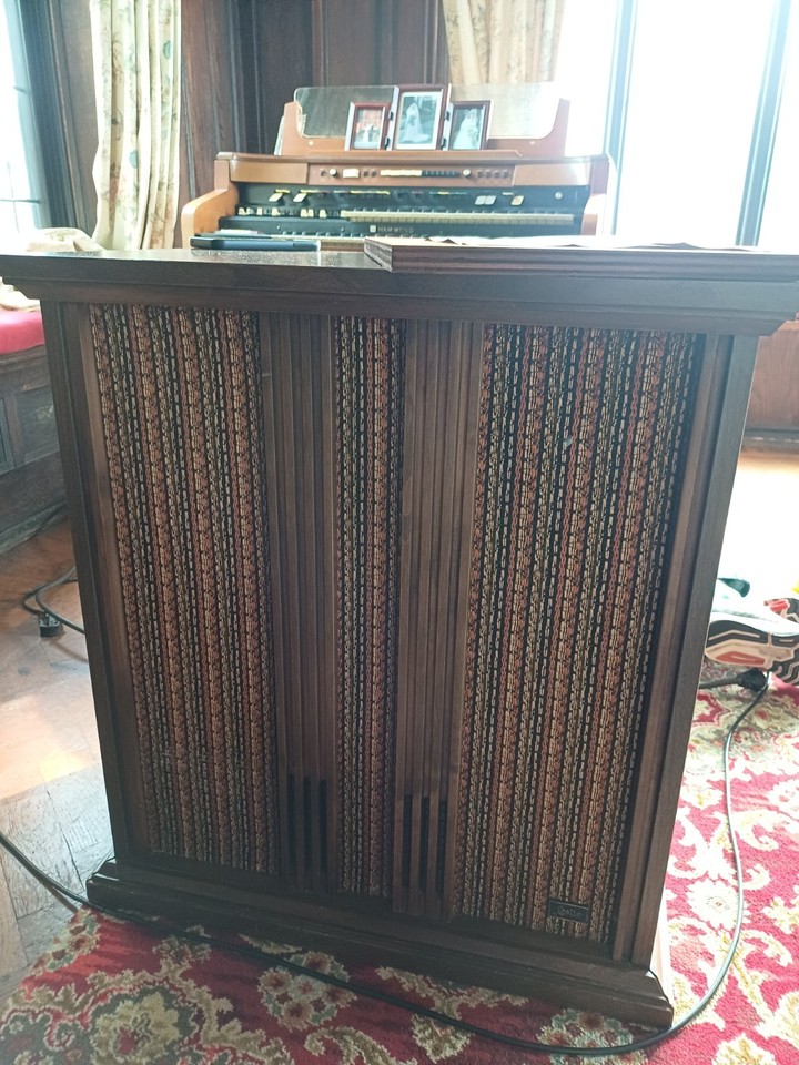 Hammond Organ T500, 1973, & Leslie model 130 speaker plus 11 pin cable ...