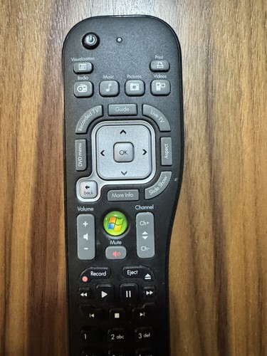 HP Touchsmart Windows PC Media Center Remote Control 5070-2583 Tested ...