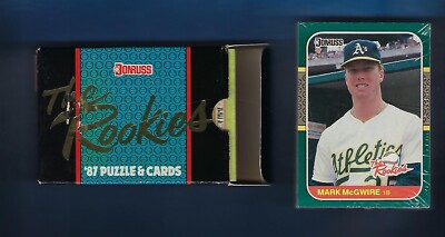 1987 DONRUSS THE ROOKIES BASEBALL FACTORY SEALED SET BO JACKSON MARK ...