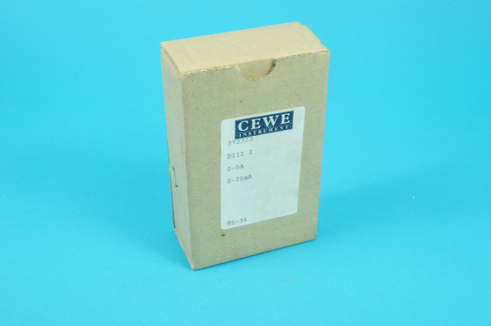 Cewe Instrument DI 11 Input 5A 50Hz Output 0-20mA Range 0-5A 372323 New ...