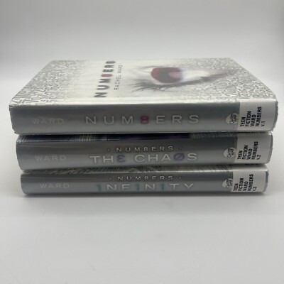 Num8ers Trilogy Numbers by Rachel Ward Complete Set Hardcover Lot of 3 ...