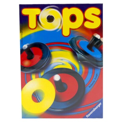 Ravensburger Game Tops 262571 Spinning Top Colors Board Game Vintage ...