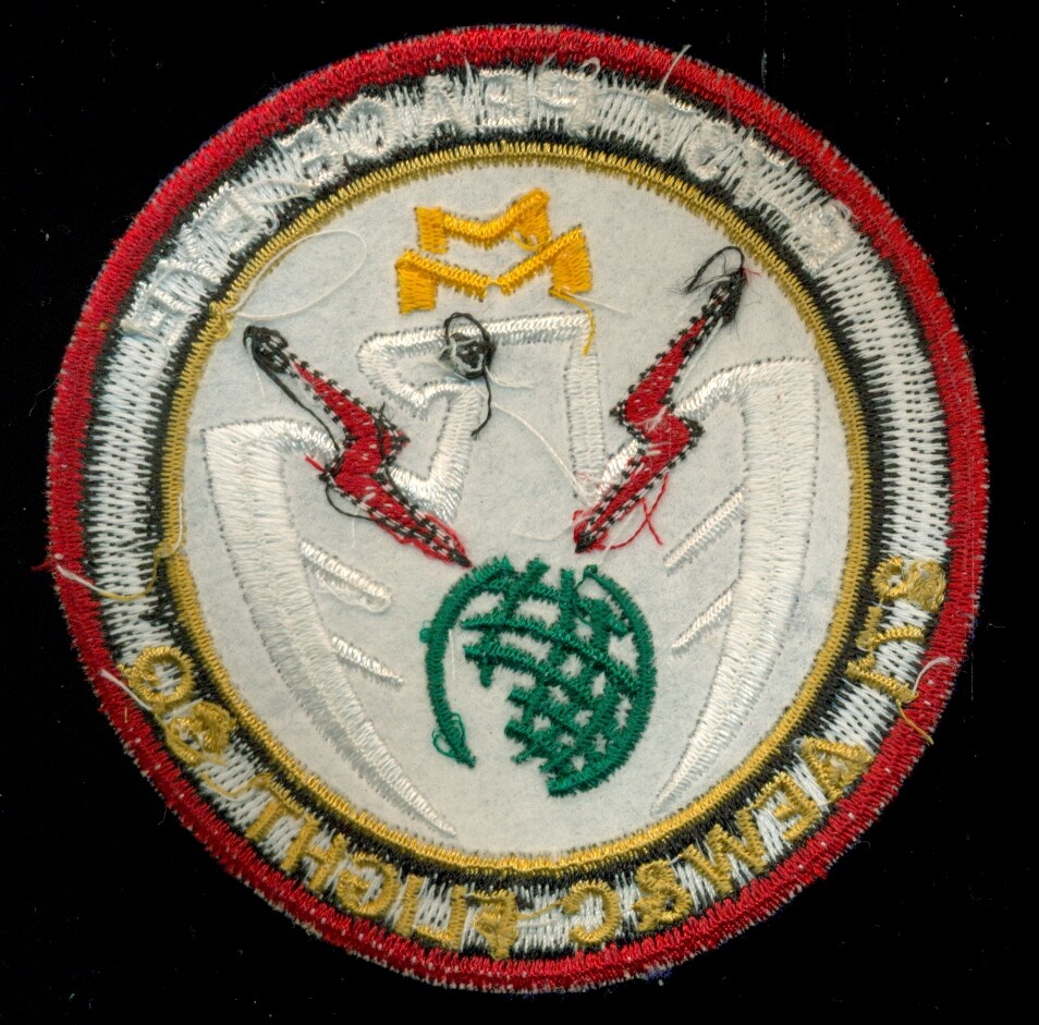 USAF 271st AEW&C Flight Squadron E-737 Peace Eye Patch T-5 | eBay