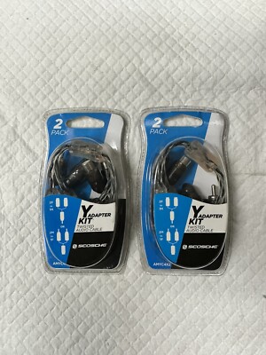 Scosche Y Adapter Kit 2 Pack NP1615 | eBay