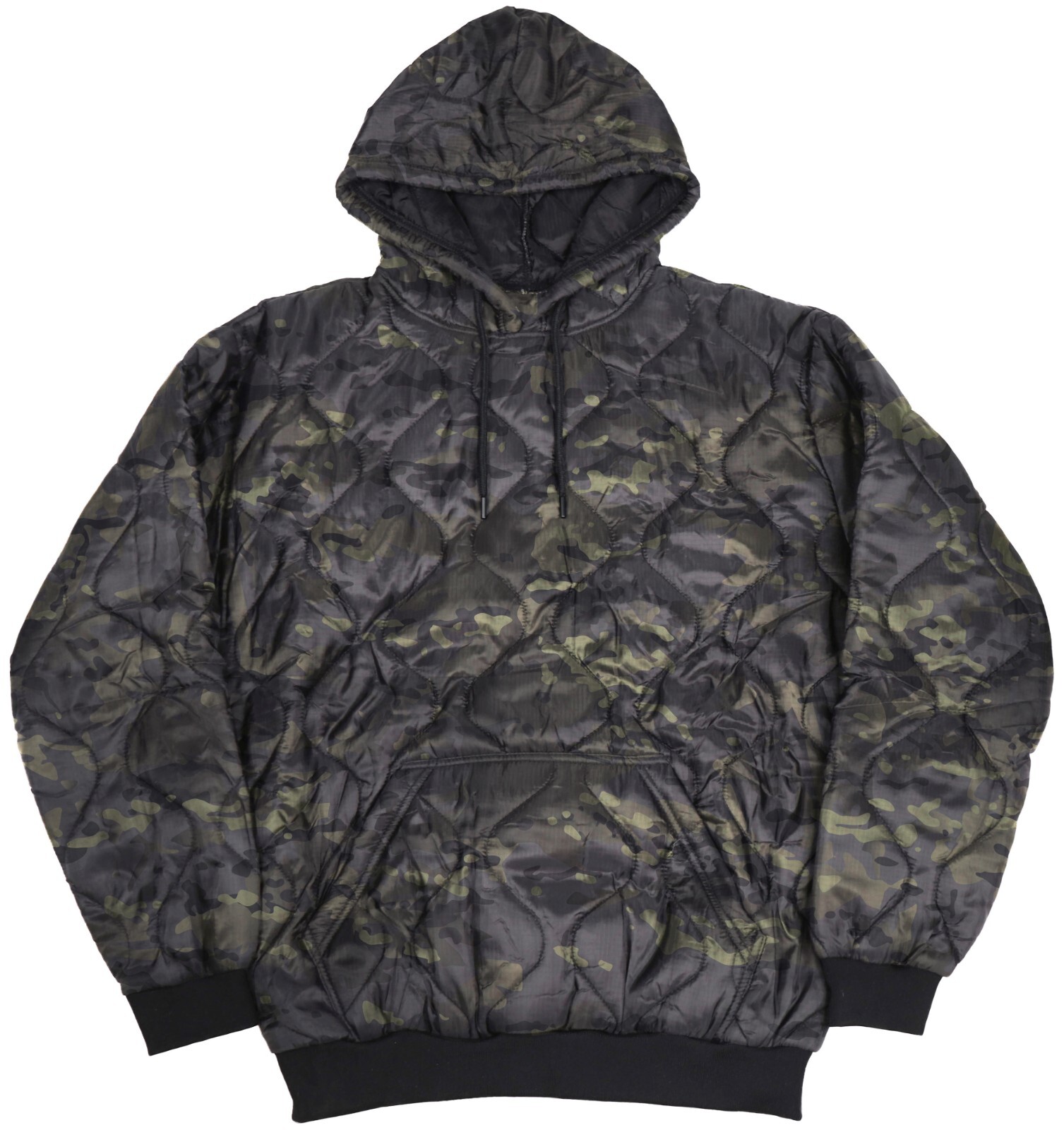 Woobie Hoodie Black Pullover OCP Woodland Jacket Cold Weather | eBay