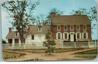 Vintage Postcard John Dickinson Mansion Colonial Dames Penman Dover ...