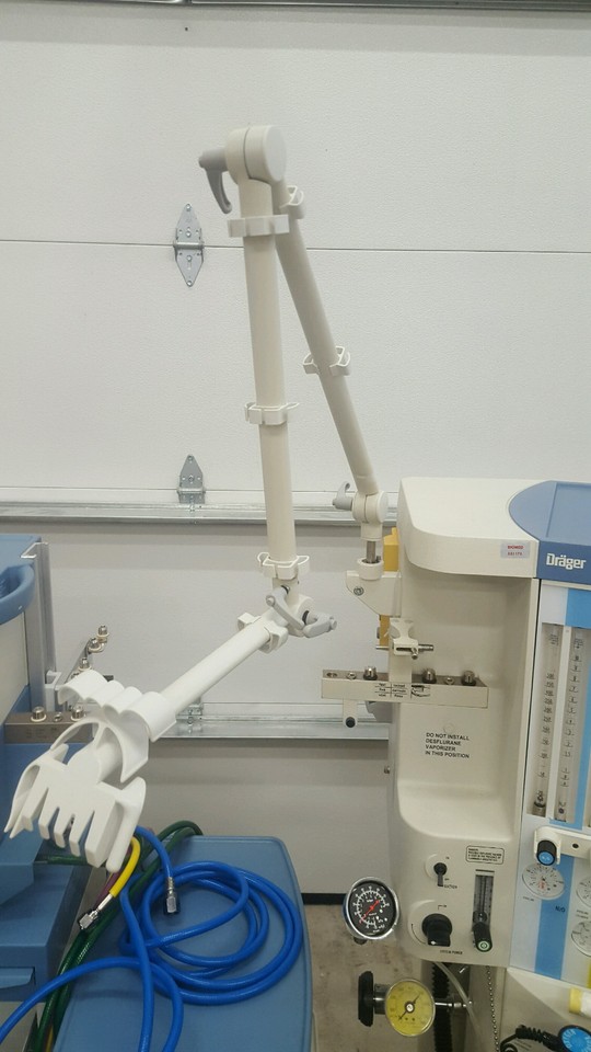 Drager M34080-07 Articulating Cable Management Arm Mounts to Draeger ...