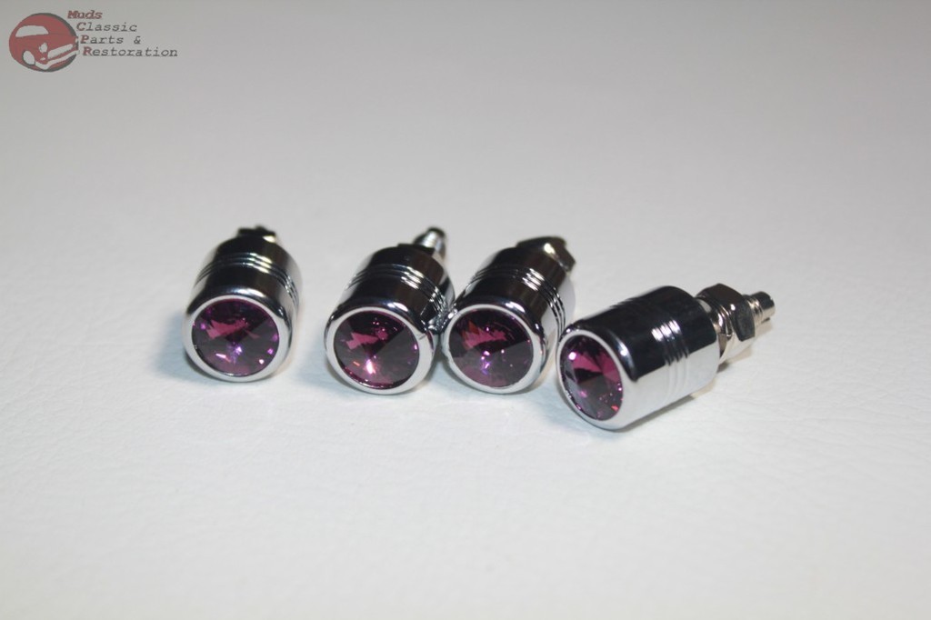 Custom License Plate Fastener Tag Bolts Hot Rat Rod Truck Diamond Top ...