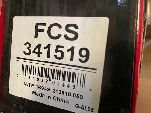 Shock Absorber Front FCS 341519 (NEW) | eBay