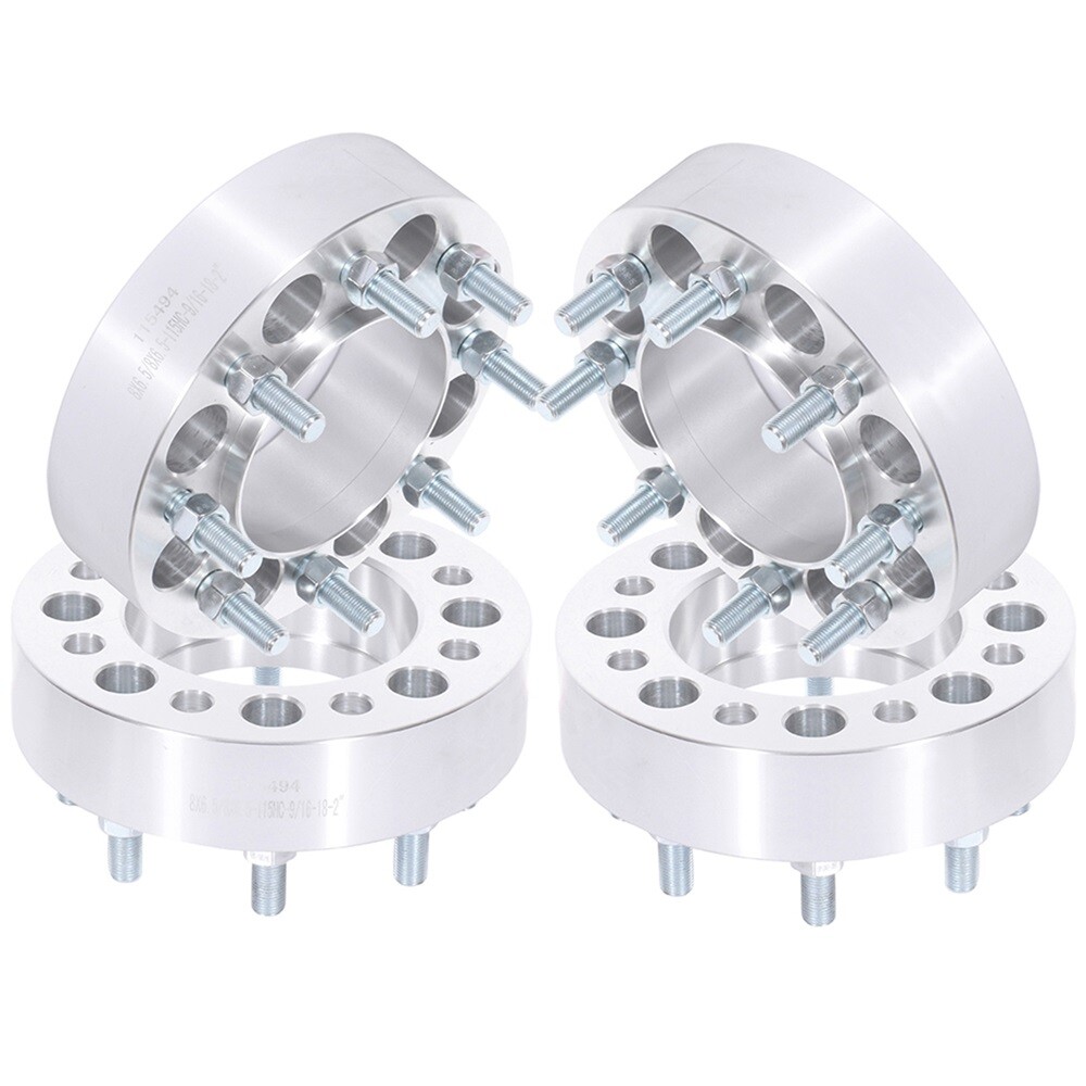 2" Hub Centric Wheel Spacers 8x6.5 For Dodge Ram 2500 3500 Front Hub 9/ ...