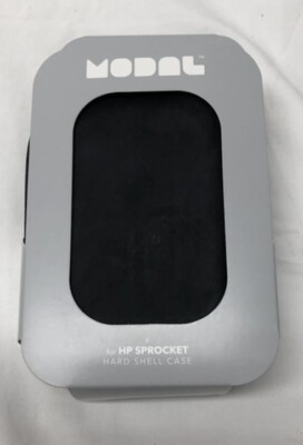 NEW Modal Hard Shell Compact Black Travel Case for HP Sprocket Printer ...
