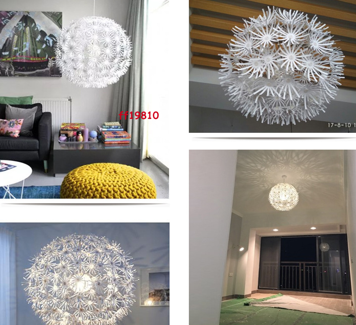 55/80CM Modern Dandelion Ceiling Light Snowflake Floral LED Pendant ...