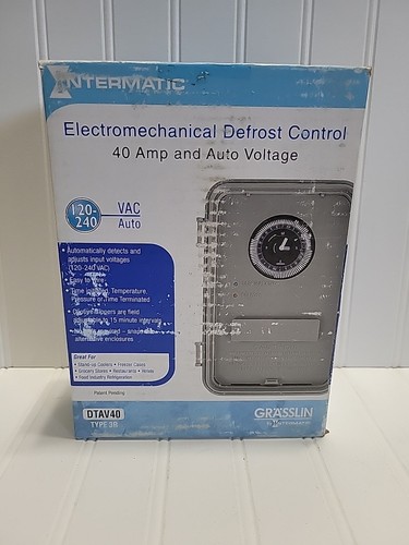 Grasslin Intermatic Electromechanical Defrost Control DTAV40 Type 3R | eBay