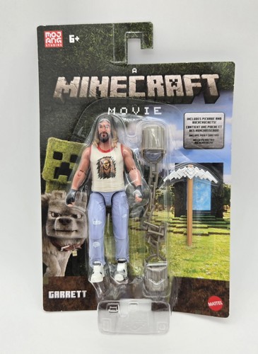 Minecraft Movie Mattel Garrett Action Figure 2024 Character Toy New ...